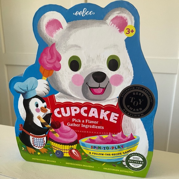 Eeboo | Toys | Cupcake Pick A Flavor Gather Ingredients | Poshmark